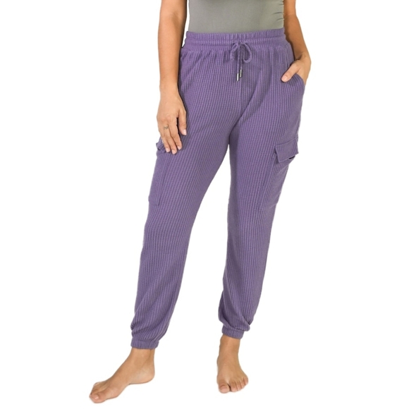 Rhonda Shear | Pants & Jumpsuits | Rhonda Shear Waffle Knit Cargo ...